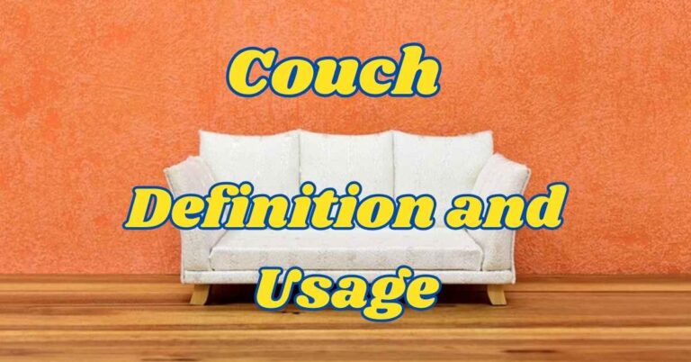 Coach vs Couch: What’s the Difference?