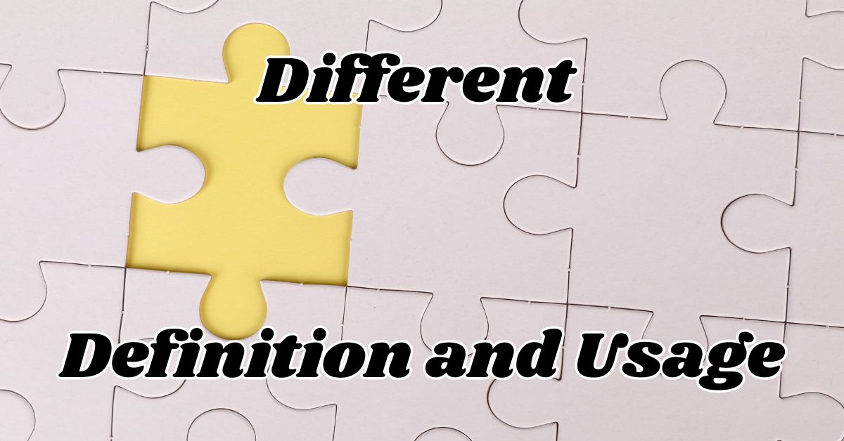 Differant vs Different: What’s the Difference