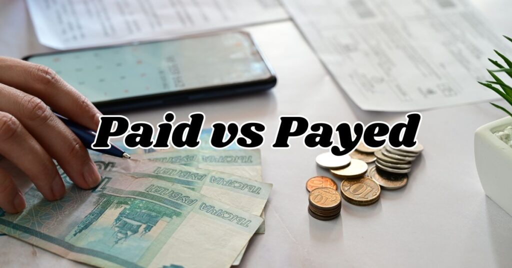 Paid vs Payed: Master These Confusing Words in Minutes